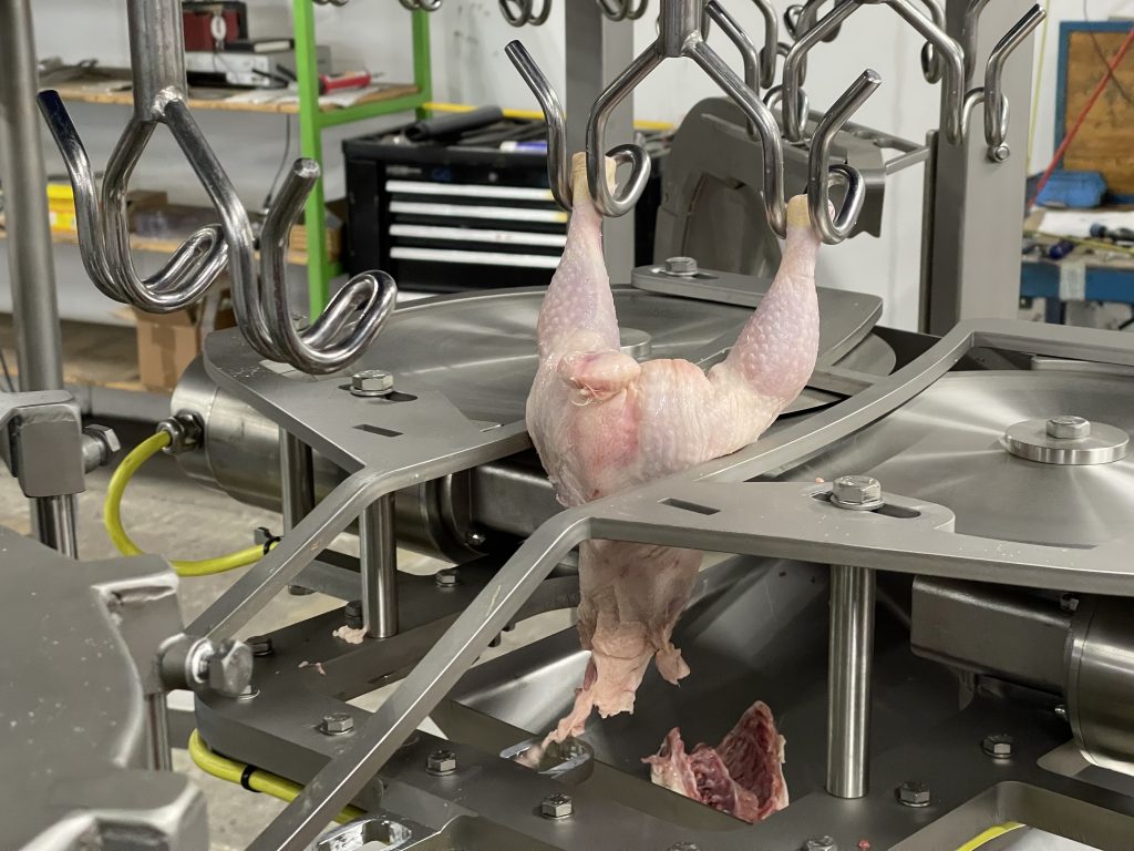 Compact poultry cut up line 500 to 3500 bph | Dutch Poultry Tech